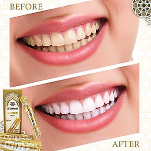 HERBOGANIC Natural Miswak, All Natural Traditional Tooth Brush for Oral Health, Hygiene, Fresh Breath, Light Weight, Vacuum Sealed (Pack of 12)