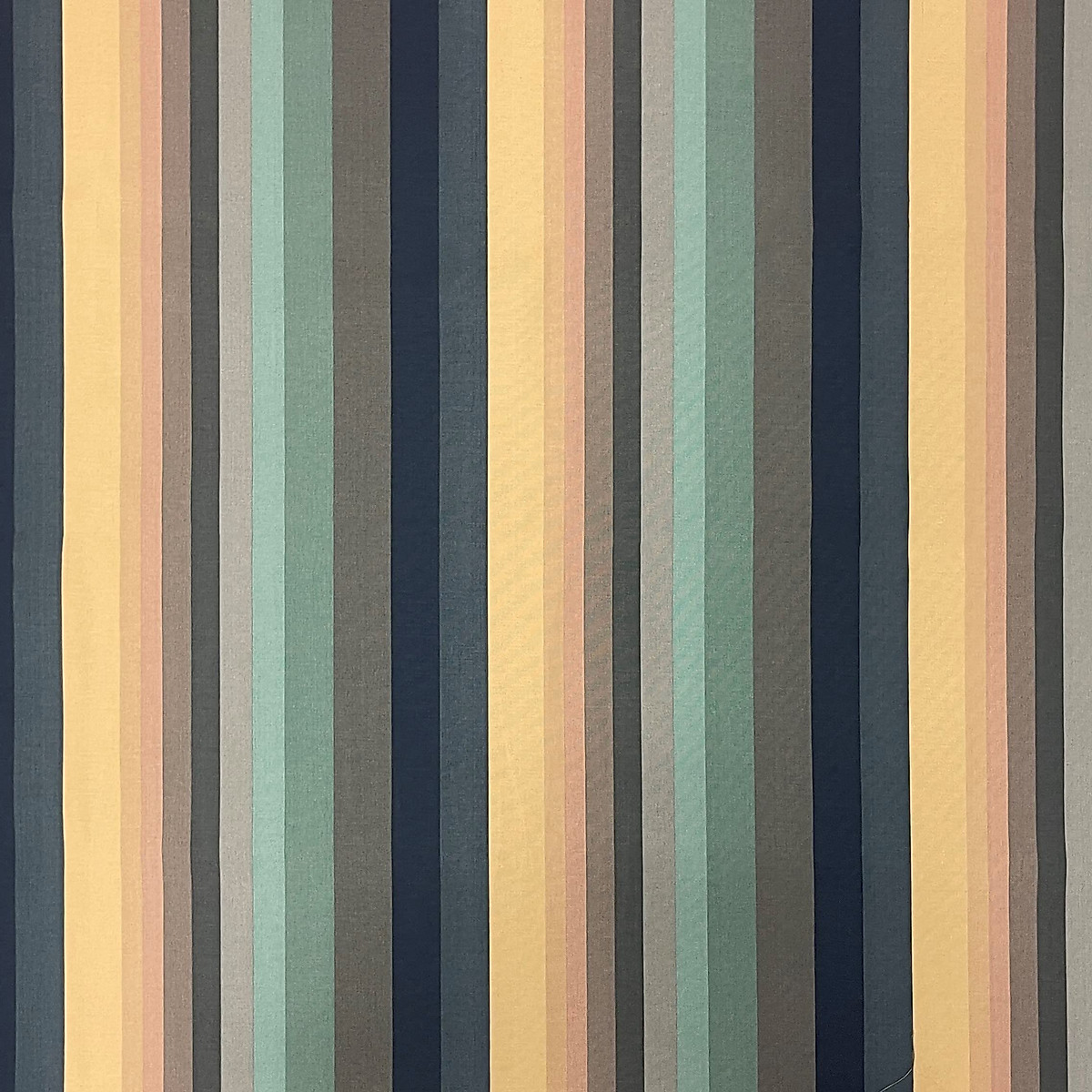 RSH DECOR: Foam Adirondack Chair Cushion | 48” x 20” x 2” | All-Weather Spun Fabric | Water and Fade-Resistant | Outdoor Cushion for Patio Furniture | Braymont Grey Blue Stripe