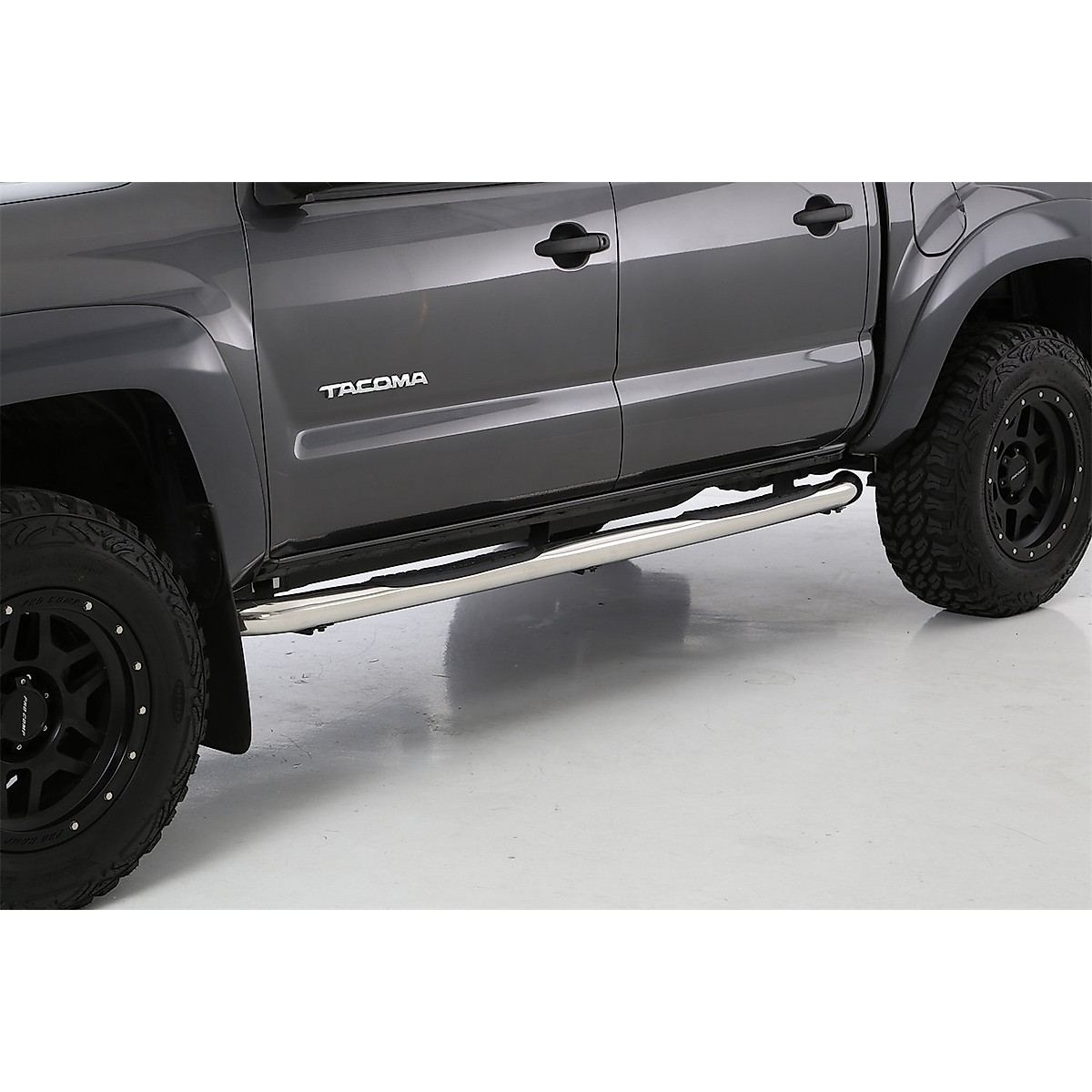 Smittybilt Sure Step 3 Diameter Side Bars (Stainless Steel) - TN1160-S4S"