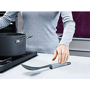 Joseph Joseph Elevate Carousel Nylon Kitchen Utensil Set with Rotating Storage Stand, 6-piece, Sky,Blue