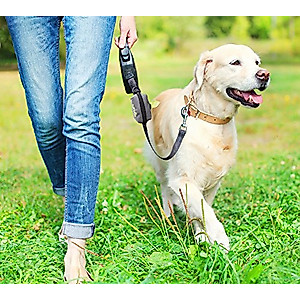 Tuff Mutt Dog Poop Bag Holder for Leash, Accessory For All Leashes, Lightweight Doggie Poop Bag Dispenser Allows For Easy Access To Pet Waste Bags, Includes Earth Rated Doggy Bags for Poop Holders