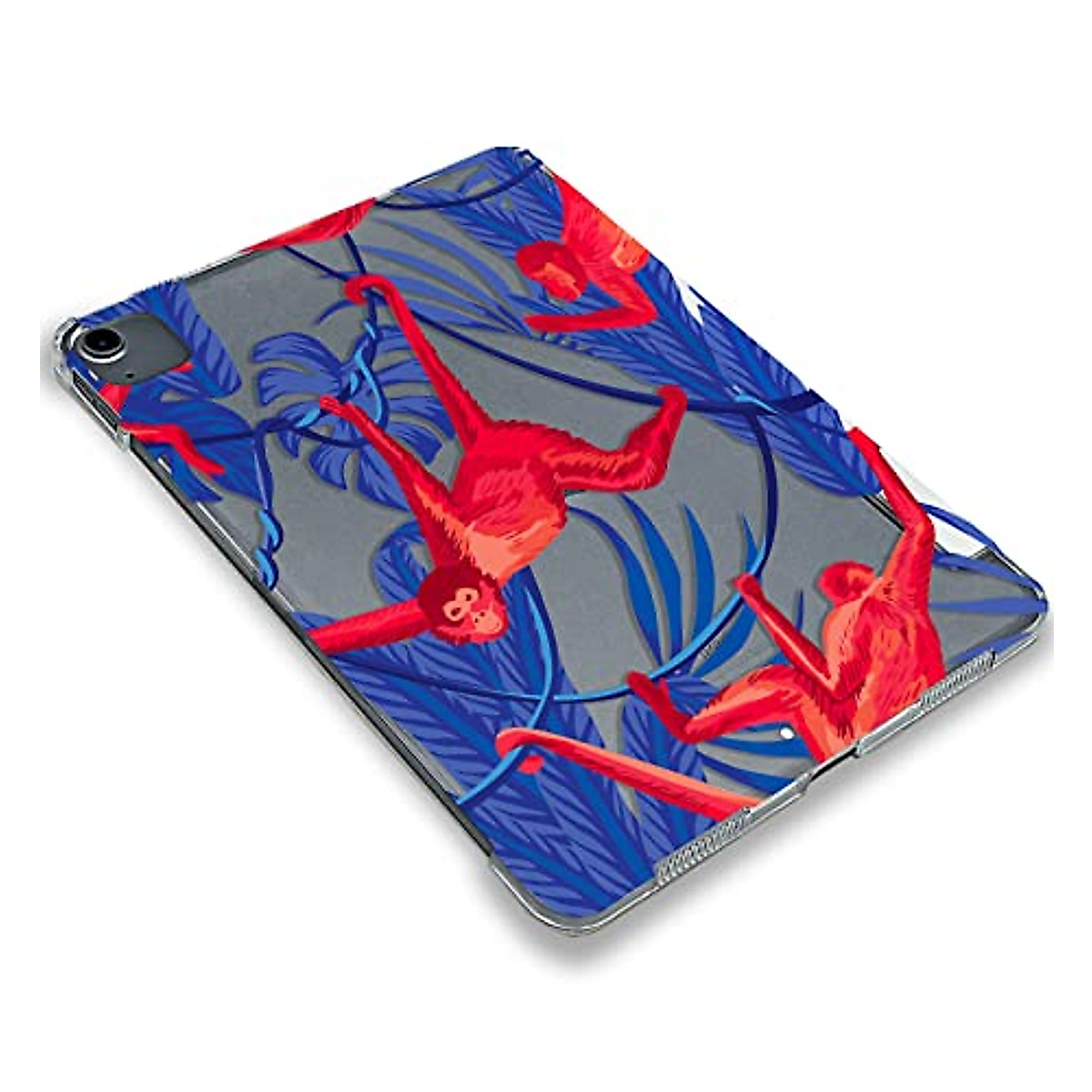 Cute Monkey Animal Tropical case Compatible with iPad Mini Air Pro 7.9 8.3 9.7 10.2 10.9 11 12.9 inch Pattern Cover New 2022 2021 Trifold Stand 3 4 5 6 7 8 9 Generation 455 (12.9 Pro 3/4/5 gen)