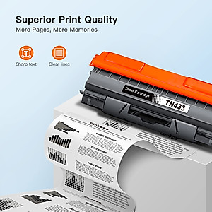 E-Z Ink (TM) Compatible Toner Cartridge Replacement for Brother TN-433 TN433 TN433bk TN431 Compatible with HL-L8260CDW HL-L8360CDW MFC-L8610CDW MFC-L8900CDW (Cyan, Magenta, Yellow, 3 Pack)