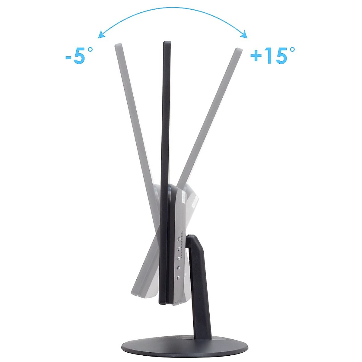 Sceptre 22 inch 75Hz 1080P LED Monitor 99% sRGB HDMI X2 VGA Build-In Speakers, Machine Black (E225W-19203R series)