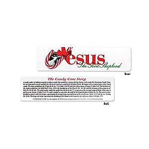 Scripture Candy, Jesus Sweetest Name I Know 12 Candy Canes & 12 Bookmarks Box Set