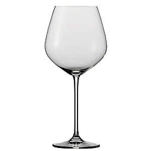 Schott Zwiesel Stemware Fortissimo Collection Tritan Crystal Burgundy, Red Wine Glass, 24.6-Ounce, Set of 6