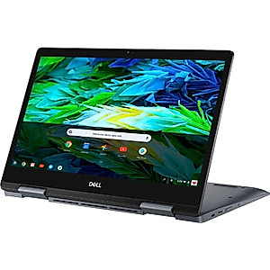 Dell Inspiron 2-in-1 14" Full HD Touch-Screen Chromebook - Intel Core i3, 4GB Memory, 128GB eMMC Solid State Drive Urban Gray Chrome OS