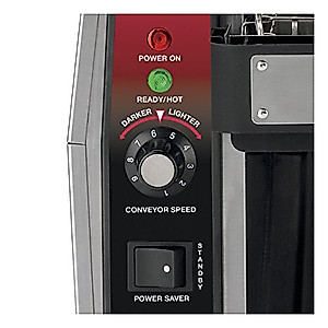Waring Commercial CTS1000 Coneyer Toaster, 450 Slices per hour, 120V, 1800W, 5-15 Phase Plug