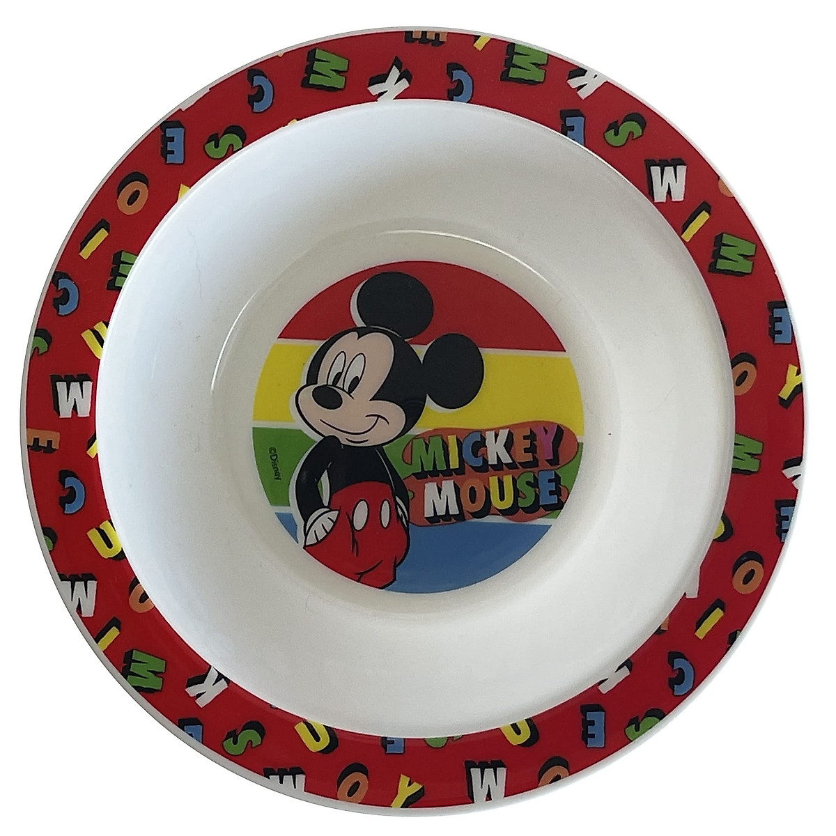 5 Piece Dinnerware Sets featuring Mickey and Minnie Mouse (Mickey)