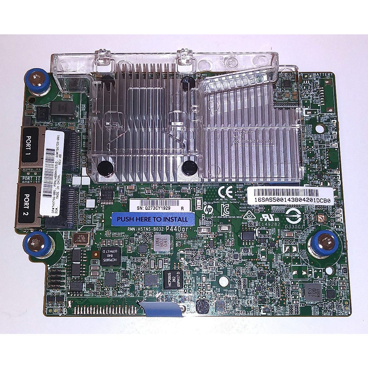 HP 749796-001 - HP SMART ARRAY P440AR/2GB FBWC 12GB 1-PORT INT SAS CONTROLLER