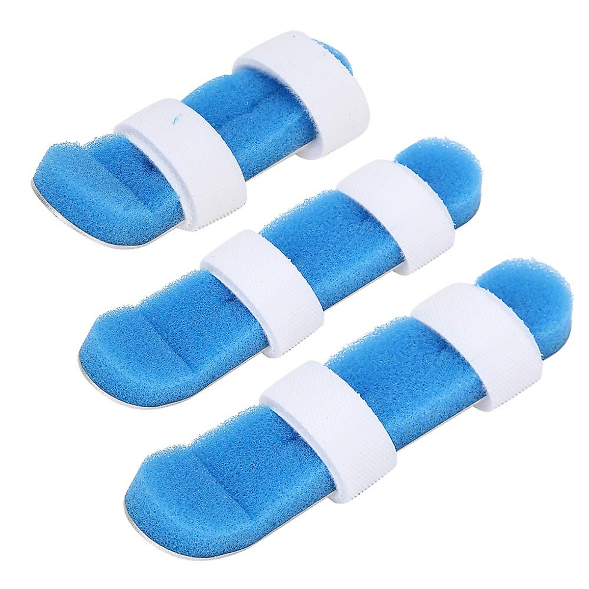 Finger Splint, Aluminum Finger Adjustable Finger Orthosis with Soft Sponge Lining Finger Brace for Broken Fingers Arthritis Pain Sports Injuries(S)
