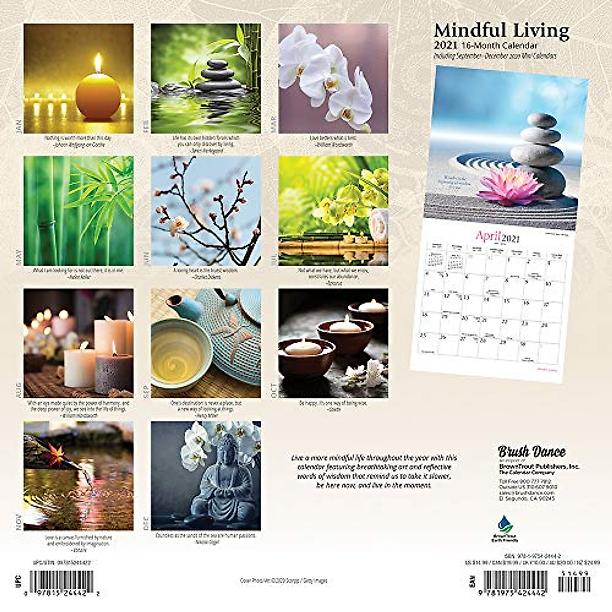Mindful Living 2021 Calendar