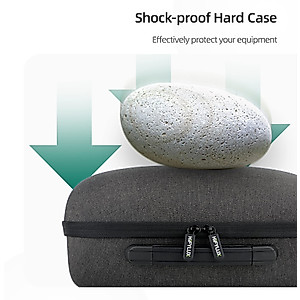 Aoyygg Storage Bag for PICO 4 VR Glasses, All-in-one Head Protective Carrying Case for PICO 4 Hard Shell Shock Absorption Carry Suitcase Protection Accessories