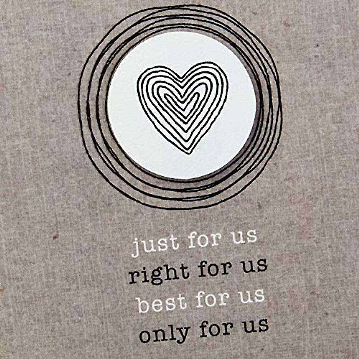 Hallmark Anniversary Card (Two Hearts)