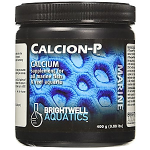 Brightwell Aquatics ABACALP400 Calcion Dry Salt Water Conditioners for Aquarium, 14-Ounce, 400-g (162022)
