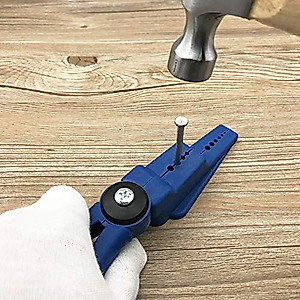 Nails Holder for Hammering Safety Pliers Finger Saver Protector Finger Joint Plastic Pliers Household Gadget Tool Easy Position Nails Screws
