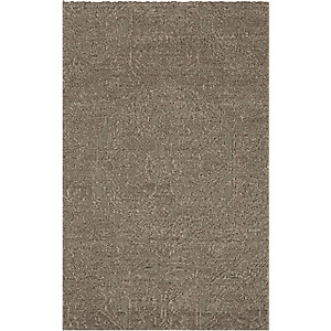 Mohawk Home Francesca Ornamental Medallion Gray 8' x 10' Shag Area Rug Perfect for Living Room, Dining Room, Office