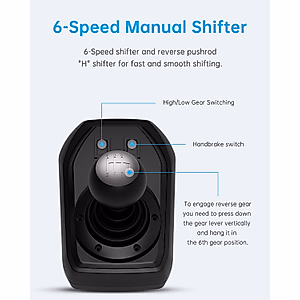 PXN V9 Gaming Racing Wheel with Pedals and Shifter, 270/900 Degree Steering Wheel for PC, Xbox One, Xbox Series X/S, PS4, PS3 and Switch