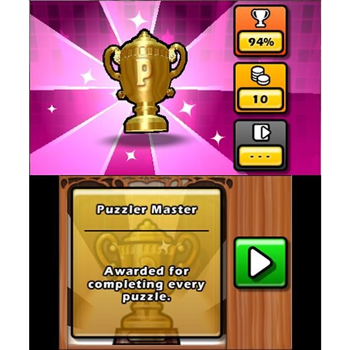 Puzzler World 2013 - Nintendo 3DS