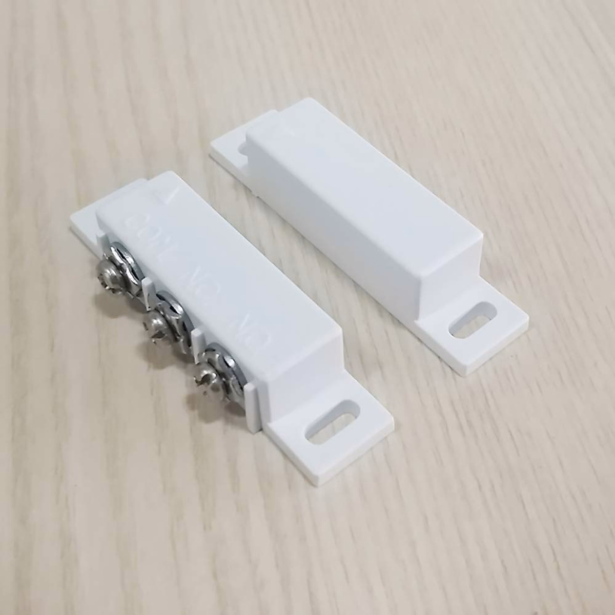 10 Sets Pack of NO&NC Magnetic Door Contacts Alarm Reed Switch Sensor