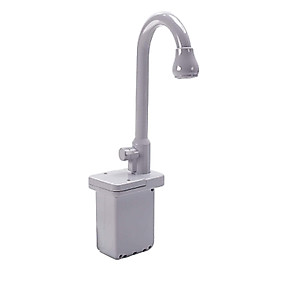 GrowthPic Pretend Play Kitchen Sink Toys Accessory, Upgraded Electric Faucet Replacement, Play Kitchen Accessory for Boys Girls Toddlers