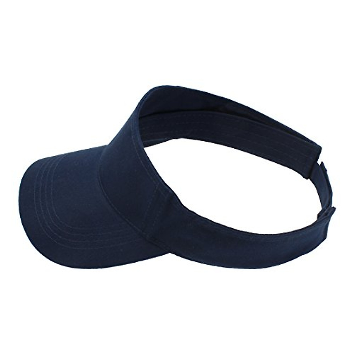 Top Level Sun Sports Visor Men Women - One Size Cap Hat,Navy