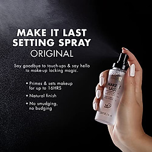 Milani Make It Last 3-in-1 Setting Spray and Primer- Prime + Correct + Set (2.03 Fl. Oz.) Makeup Finishing Spray and Primer - Long Lasting Makeup Primer and Spray