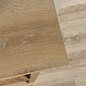 Pemberly Row Engineered Wood 9-Cube Bookcase Organizer in Orchard Oak