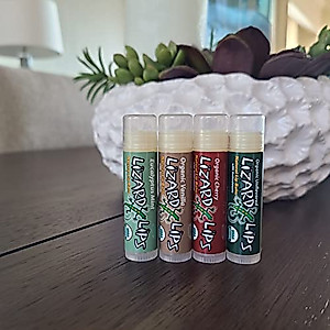Lizard Lips USDA Certified Organic - 4 Flavor Variety Pack