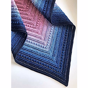 YarnArt Flowers Yarn 55% Cotton 45% Acrylic 250gr 1094yds Multicolor Cotton Yarn Rainbow Crochet Yarn Spring Summer 2 Sport Yarn (273)