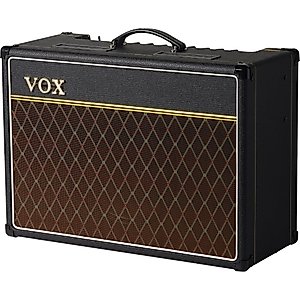 Vox Custom AC15C1 15W 1x12 Tube Guitar Combo Amp Black