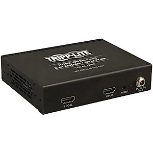 TRIPP LITE B126-004 HDMI(R) Over CAT-5/6 Extender/Splitter, 4-Port Box-Style Transmitter for Video & Audio