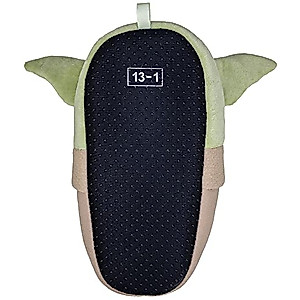 STAR WARS The Mandalorian, Grogu Baby Yoda Boys Slipper Full Body, Kids Size 13/1
