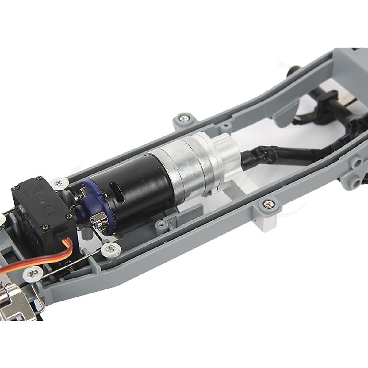 RC Car Mini Metal Gear Motor + Wire Replacement for WPL D12 1/10 RC Car Parts