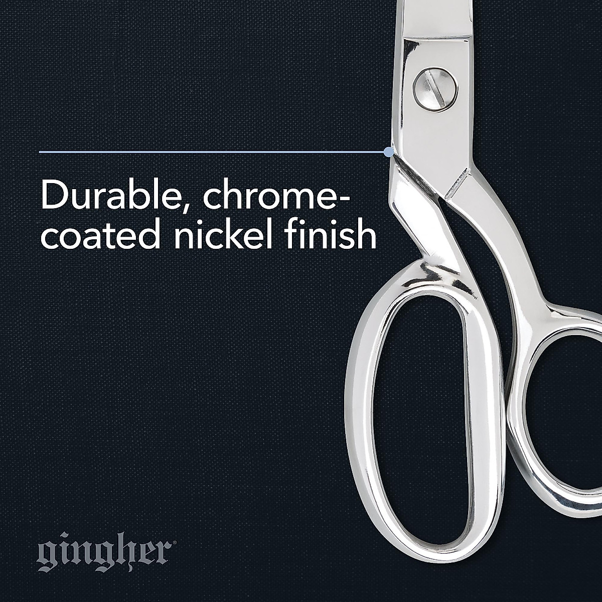 Gingher Scissors Knife-Edge Dressmaker Shears 7"