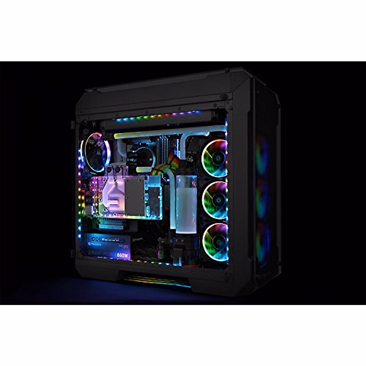 Thermaltake Pacific Lumi Plus 16.8 Million Colors Magnetic LED Strip 3 Pack CL-O014-PL00SW-A