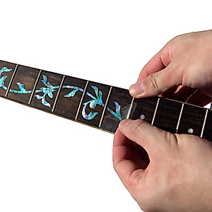Inlay Sticker Fret Markers for Guitars - Tree of Life - Abalone Mix,FT-050TG-MX