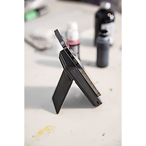 mophie Snap+ Powerstation Wireless Stand - Black - Compatible with MagSafe Enabled iPhones or Any Qi-Enabled Smartphones, Including Apple, Samsung, or Google Phones