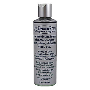 Speedy Metal Polish, The Original Industrial Metal Polishing Compound - 32 oz. Bottle (Liquid) C