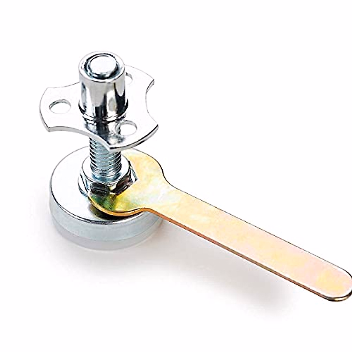 HanKun Adjustable Furniture Leveling Feet Furniture Leveler Tee Nut Kit 3/8-16 Inch Thread Size, Heavy Duty Furniture Legs for Cabinets or Tables to Adjust Height of Legs(Set of 4)