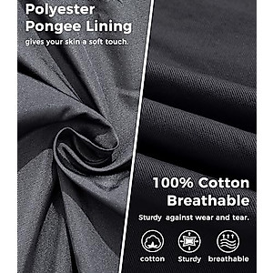 wantdo Men's Bomber Jacket Tactical Jacket Canvas Army Jacket with Detachable Hood Grey Medium