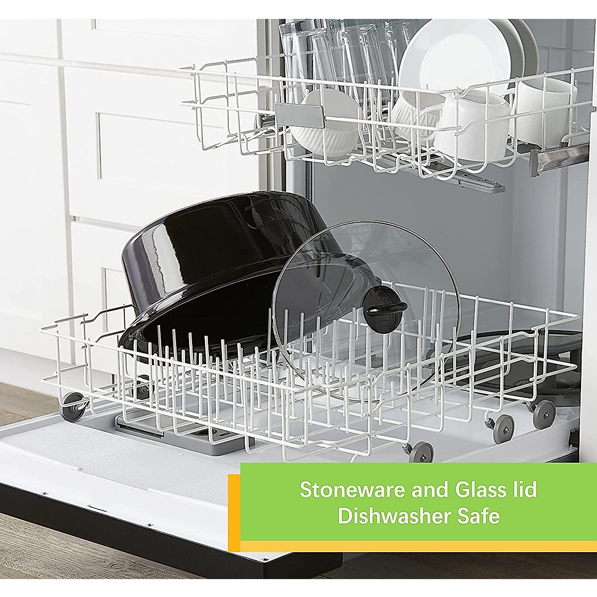 Oval Glass Slow Cooker Lid 8 Quart Replacement for Crock Pot Slow Cooker SCCPVFC800, and Hamilton Beach Slow Cooker 33480 Lids Replacement Oval 8 Quart