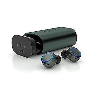 Creative Outlier Air V3 True Wireless Sweatproof in-Ear Headphones with Ambient Mode, Active Noise Reduction, Wireless Charging, Bluetooth 5.2, AAC, Quad Mics, 40hrs Battery / 10hrs per Charge