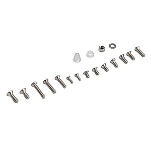 Eyeglass Screws Kit, Stainless Steel Easy Operate Perfect Repair Kit Professional Practical Eyeglasses Repair Tool Kit for Eyeglass Sunglass