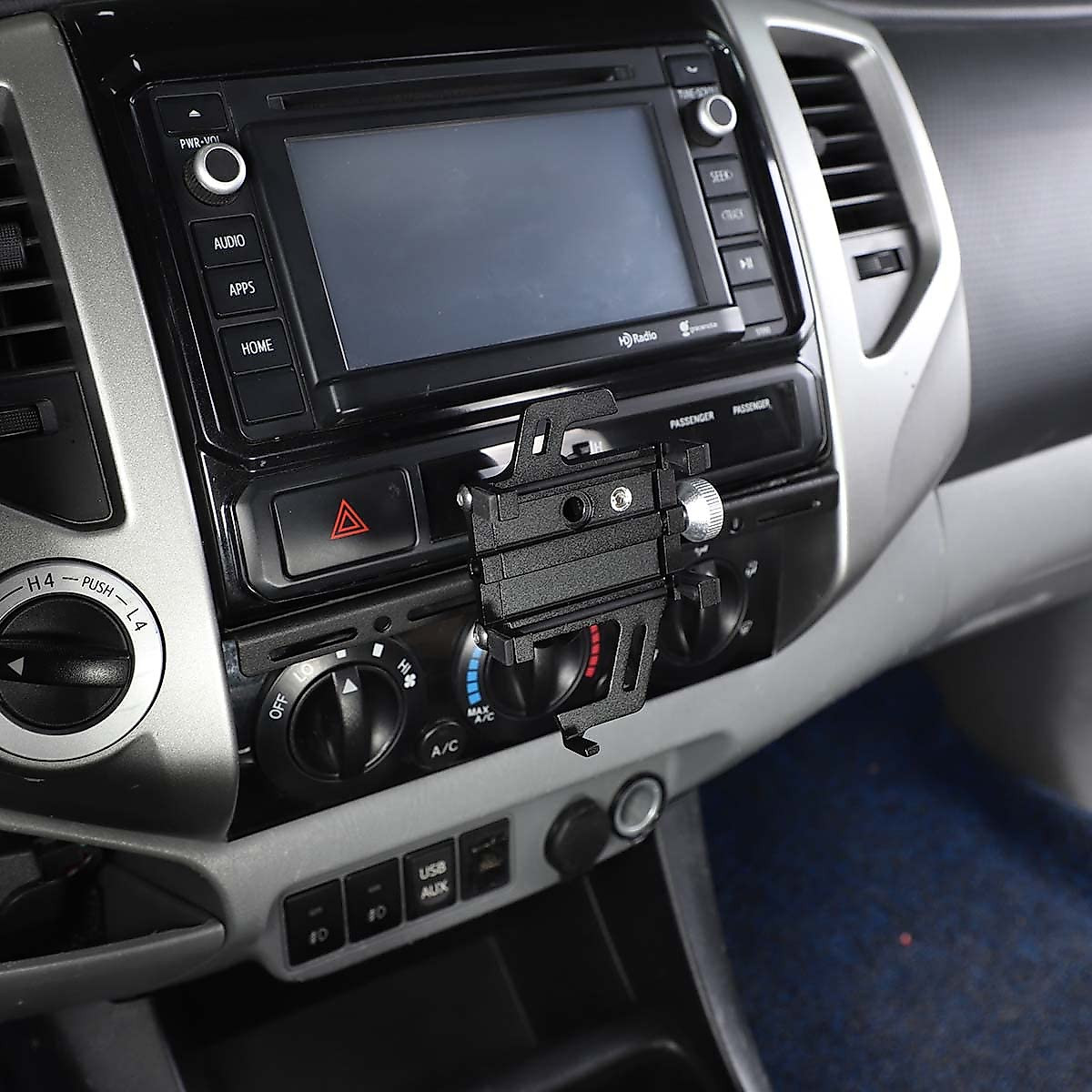 Dashboard Car Phone Holder Mount for 2011-2014 Toyota Tacoma Multifunctional Dash Panel Track, Practical Mobile Phone Navigation Stand Suitable for 4 to 7 inch Smartphones, Compatible with Tacoma