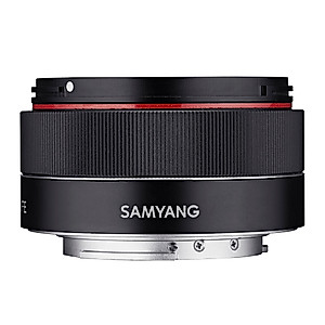 Samyang SYIO35AF-E 35mm f/2.8 Ultra Compact Wide Angle Lens for Sony E Mount Full Frame, Black