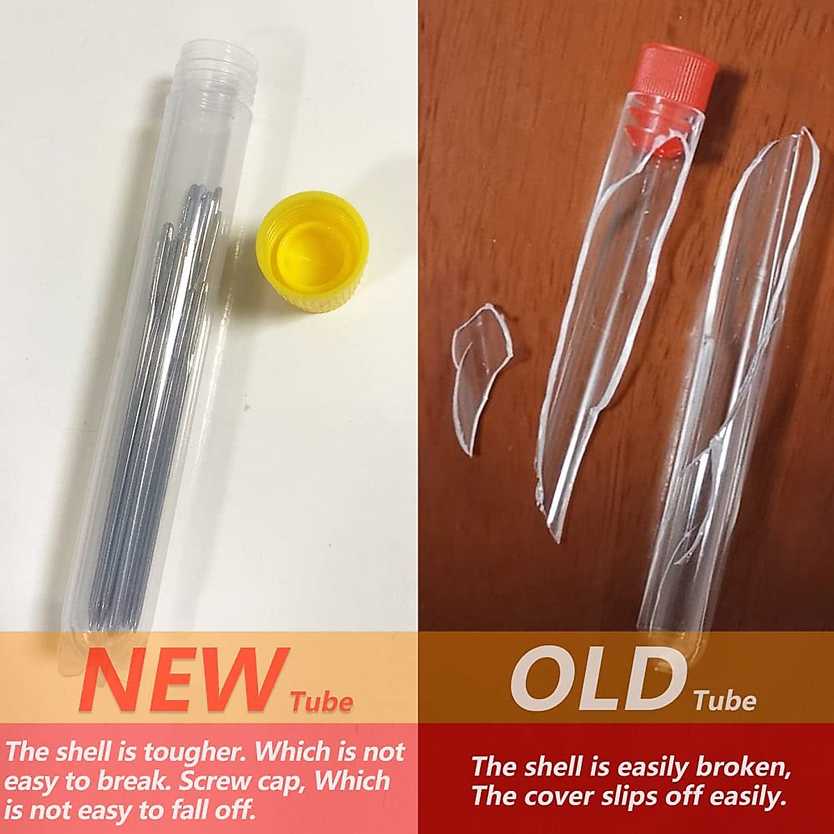 25/50 PCS Premium Large Eye Large gage Needles for Hand Sewing with 2 Needle Threaders, Assorted Sizes, Embroidery Needles for Hand Sewing, Big Eye Needle