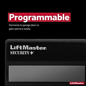 LiftMaster 971LM Security+ 1-Button Garage Door Opener Remote Control with Visor Clip - Pack of 2