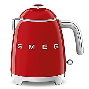 Smeg Red 50's Retro Style Electric Mini Kettle