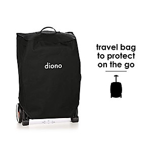 Diono Traverze, The Original Airplane Stroller, Pink